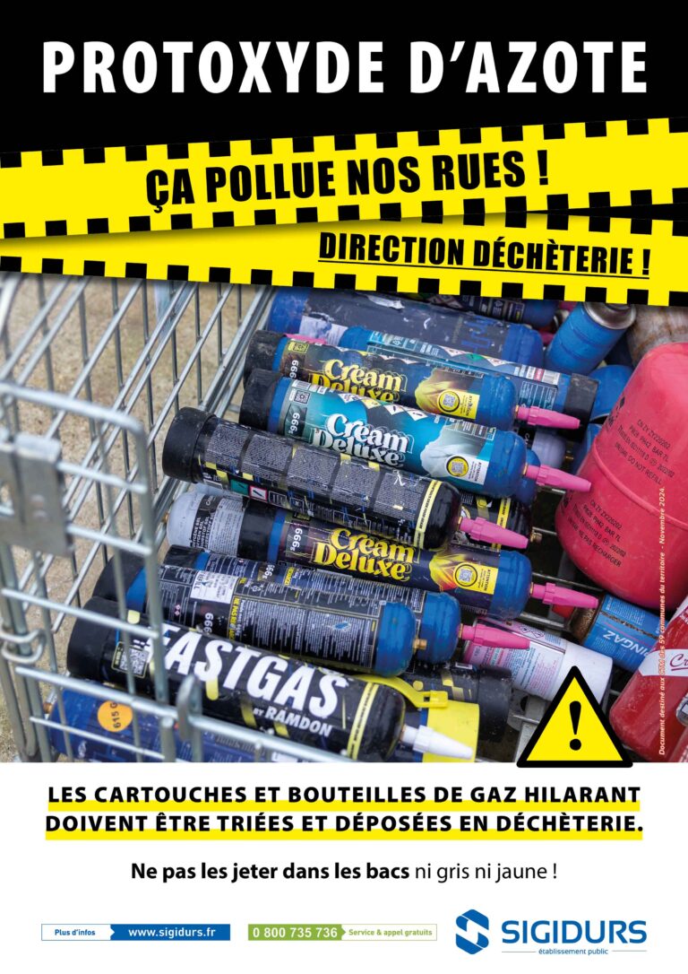 Bouteilles de protoxyde d'azote : ne les jetez pas dans les poubelles ...